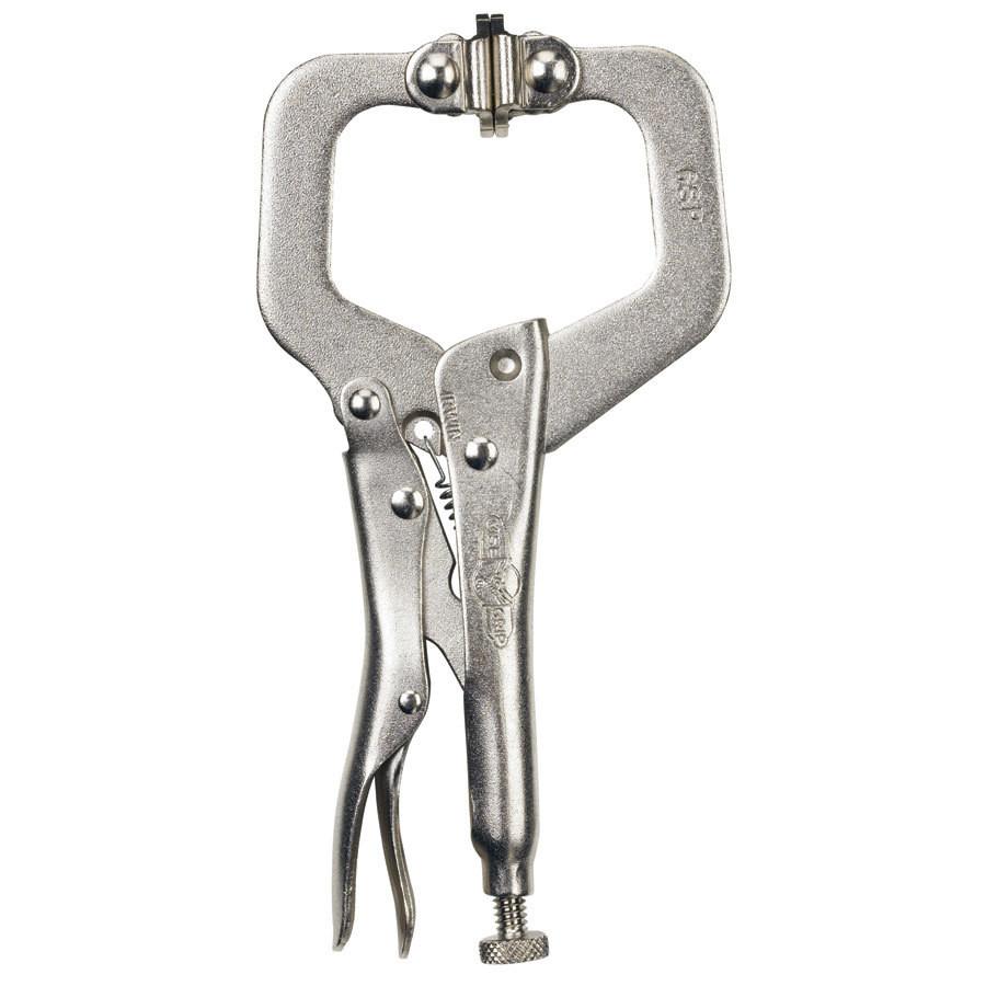 Irwin 6 Vise Grip Locking C-Clamp With Swivel Pads #6SP | Ironworkergear