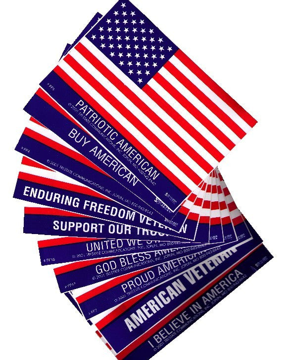 Large Flag Stickers - OUR CHOICE | Ironworkergear